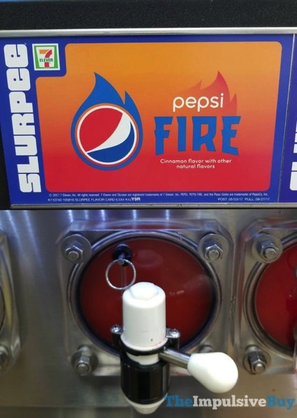 SPOTTED ON SHELVES: Pepsi Fire and 7-Eleven Pepsi Fire Slurpee - The ...