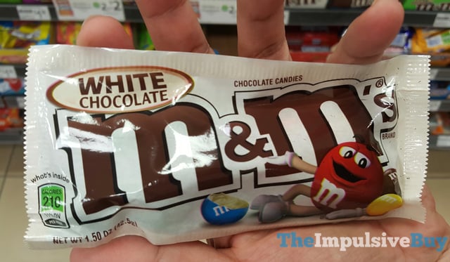 BACK ON SHELVES: M&M’s White Chocolate