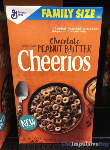 SPOTTED ON SHELVES: Chocolate Peanut Butter Cheerios Cereal