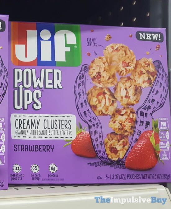 SPOTTED ON SHELVES: Jif Power Ups Clusters and Chewy Granola Bars