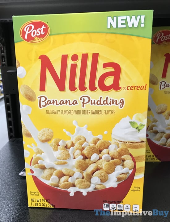 SPOTTED ON SHELVES: Post Banana Pudding Nilla Cereal and Golden Oreo O ...