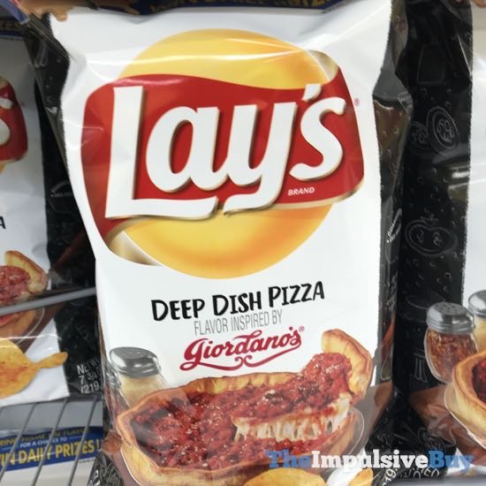 SPOTTED ON SHELVES: Lay’s Deep Dish Pizza Potato Chips