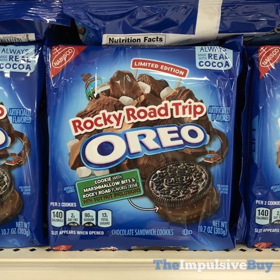 SPOTTED ON SHELVES: Limited Edition Rocky Road Trip Oreo Cookies