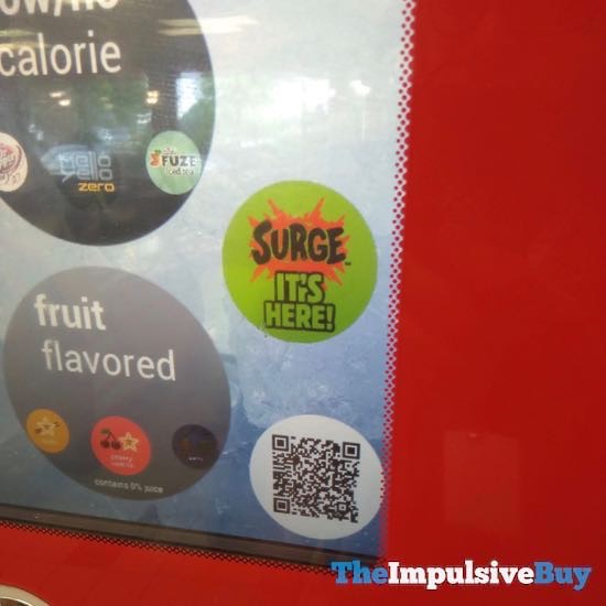 FAST FOOD NEWS: Surge Available at Burger King Coke Freestyle Machines
