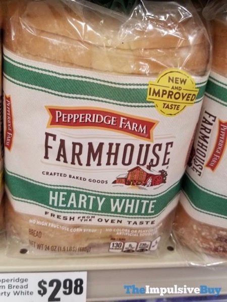 Pepperidge Farm Farmhouse Hearty White Bread
