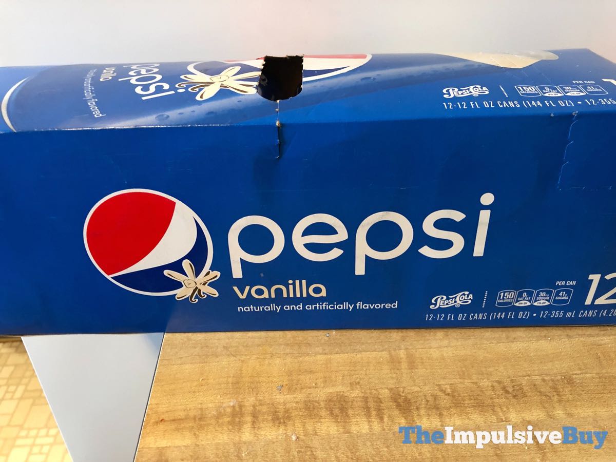 BACK ON SHELVES: Pepsi Vanilla (2019)