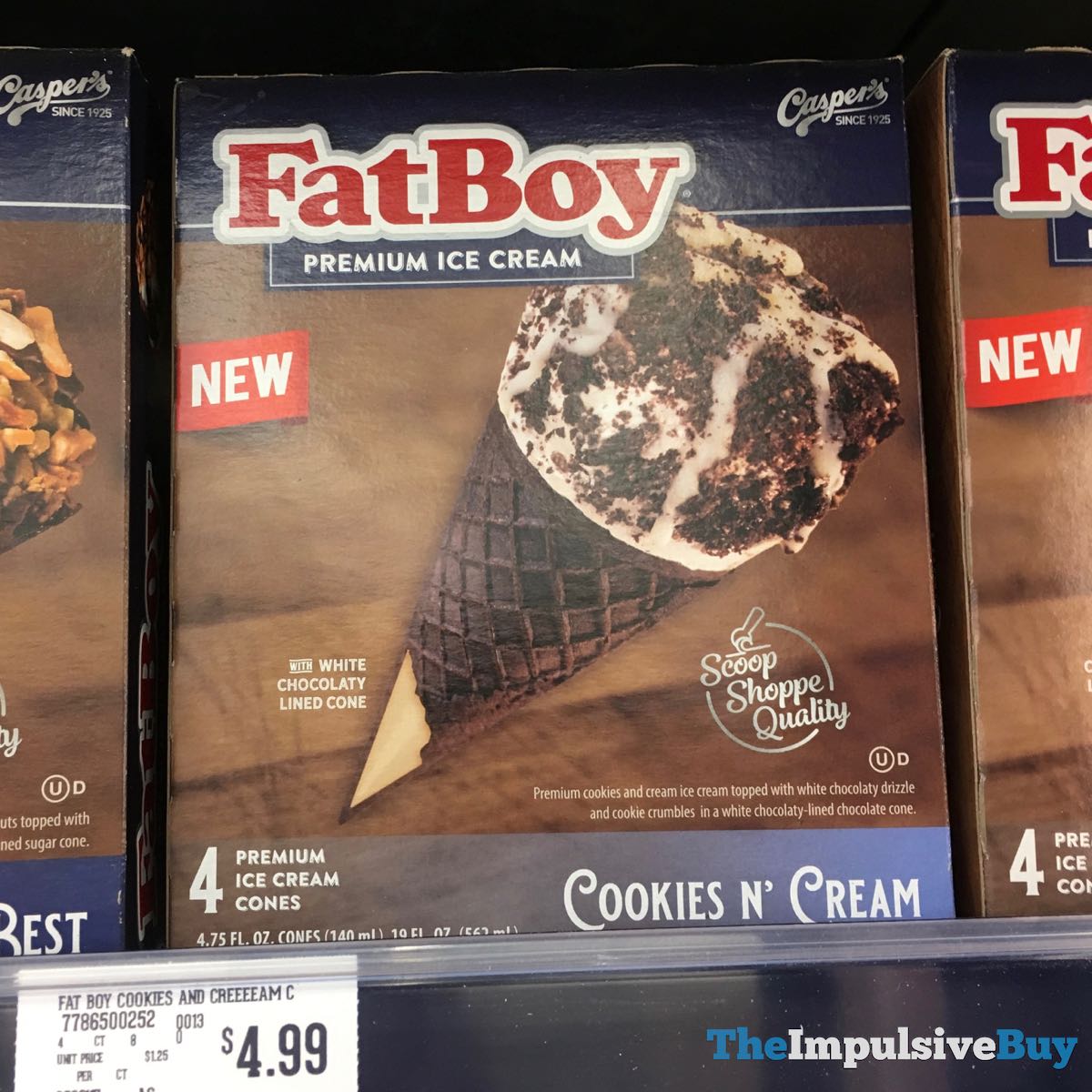SPOTTED: FatBoy Premium Ice Cream Cones