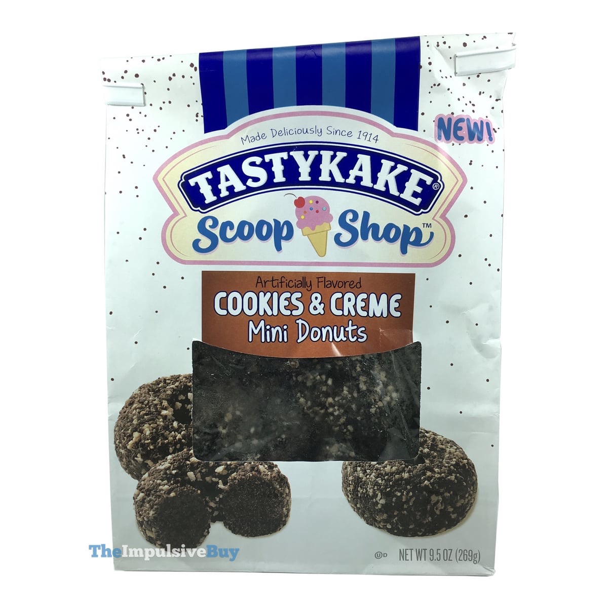 REVIEW: Tastykake Scoop Shop Cookies & Creme Mini Donuts - The ...
