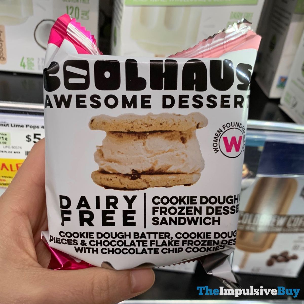 SPOTTED: Coolhaus Dairy Free Frozen Dessert Sandwiches - The Impulsive Buy