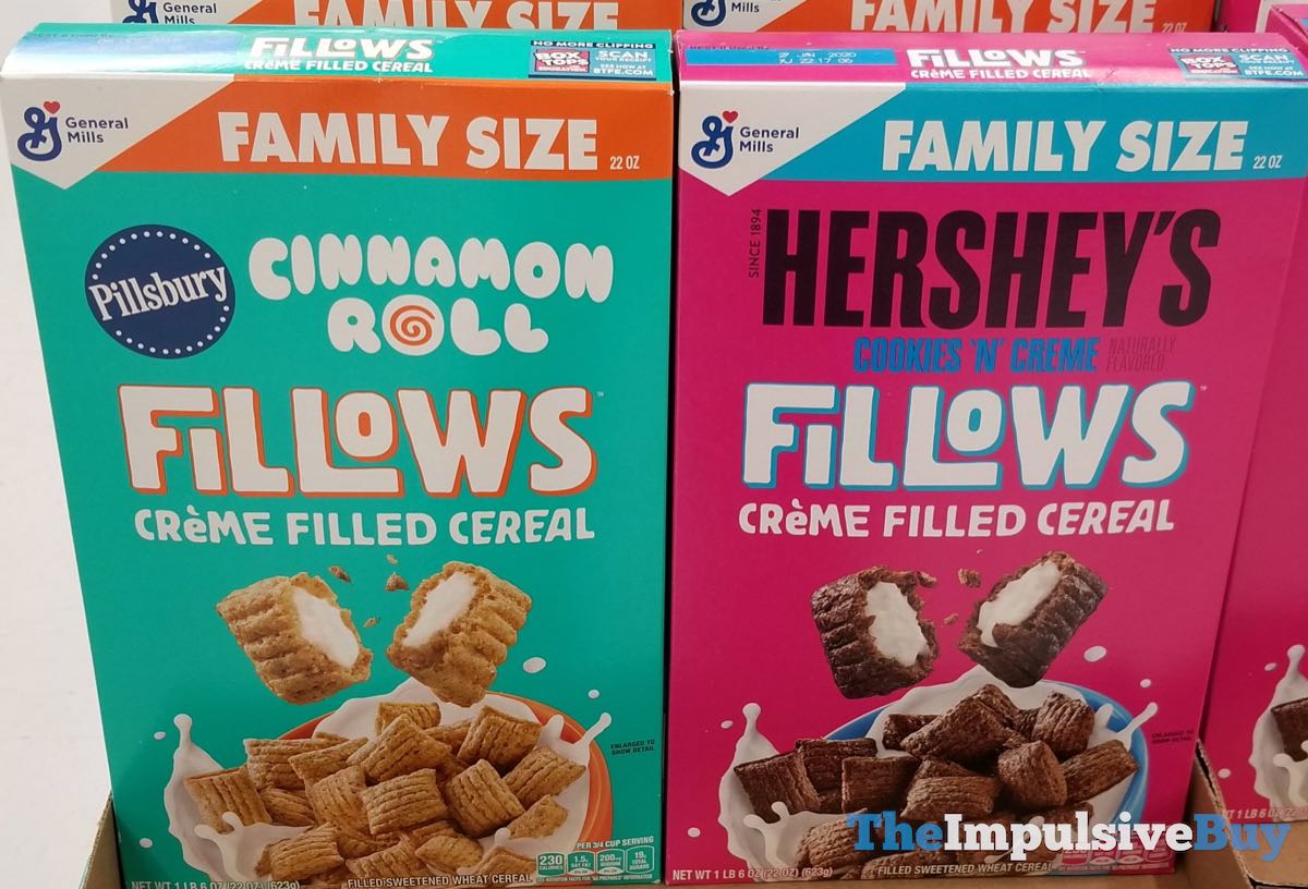 SPOTTED: Fillows Creme Filled Cereal (Pillsbury Cinnamon Roll and ...