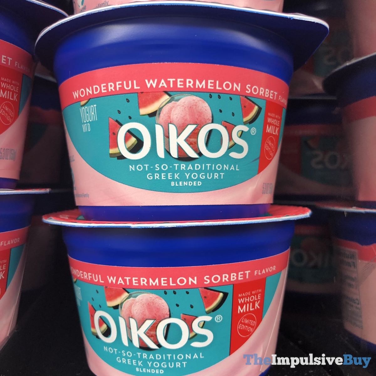 SPOTTED: Dannon Oikos Limited Edition Wonderful Watermelon Sorbet Greek ...