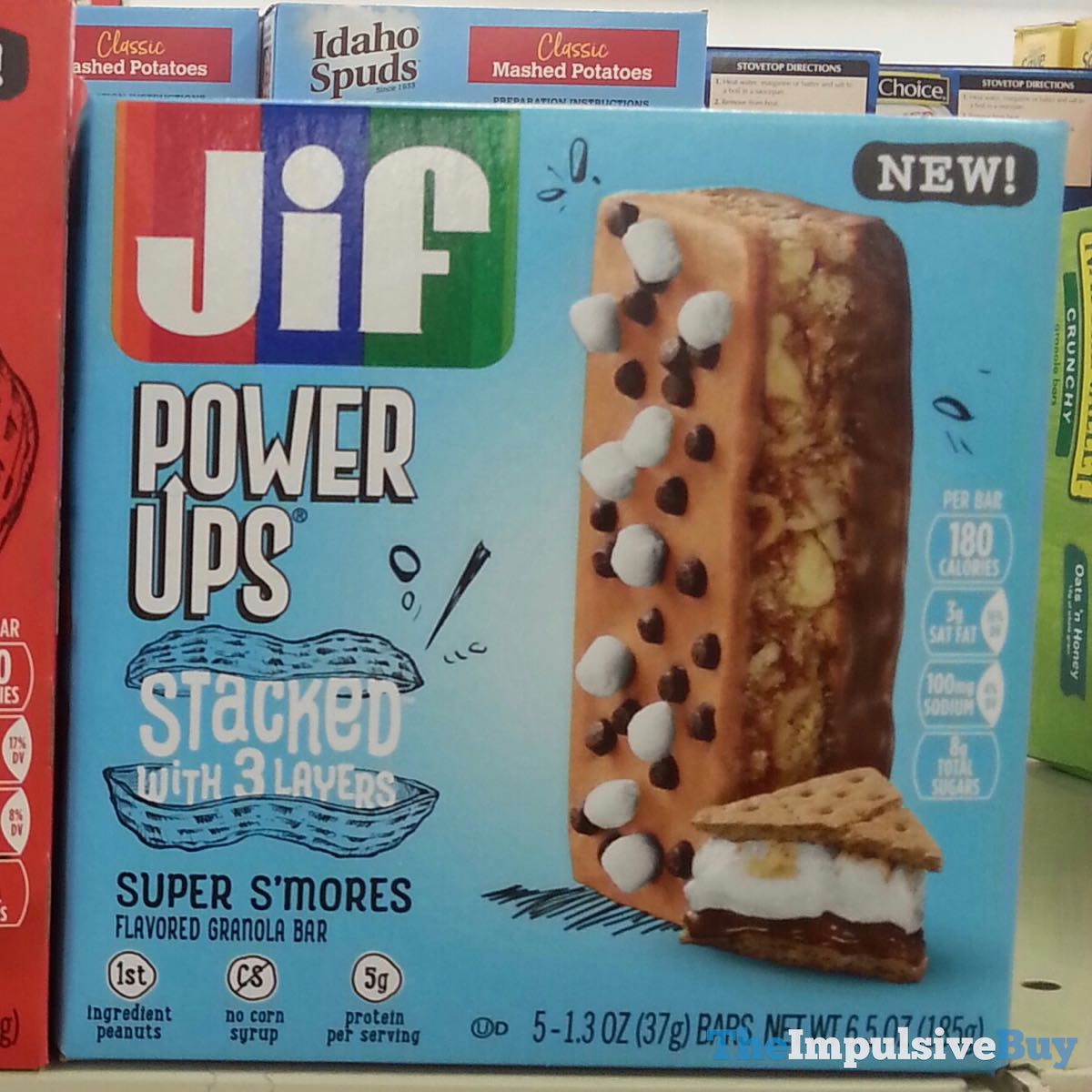 SPOTTED: Jif Power Ups Stacked Granola Bars and Soft Baked Bars - The ...
