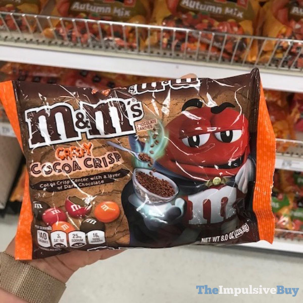 SPOTTED: Creepy Cocoa Crisp M&M’s