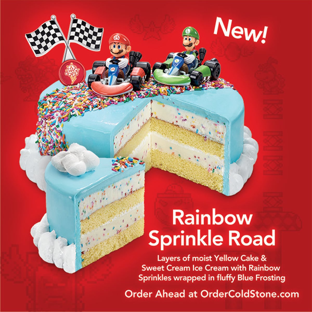 FAST FOOD NEWS: Cold Stone Creamery Mario & Luigi’s Masterpiece Creation