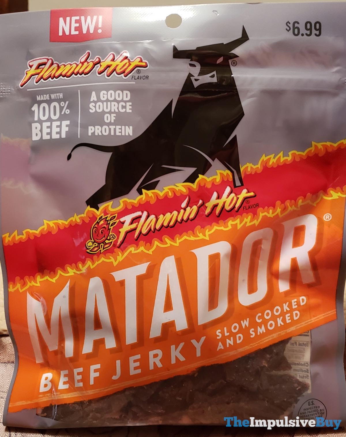 SPOTTED: Matador Flamin’ Hot Beef Jerky