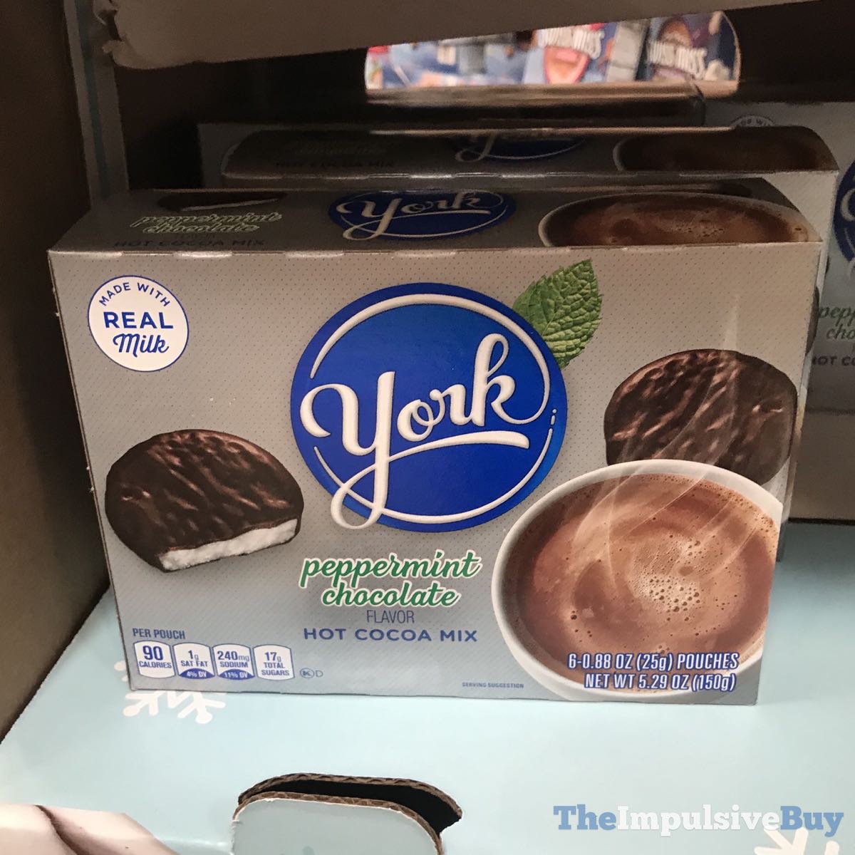 SPOTTED: York Dark Chocolate Peppermint Instant Pudding and Dessert Bites