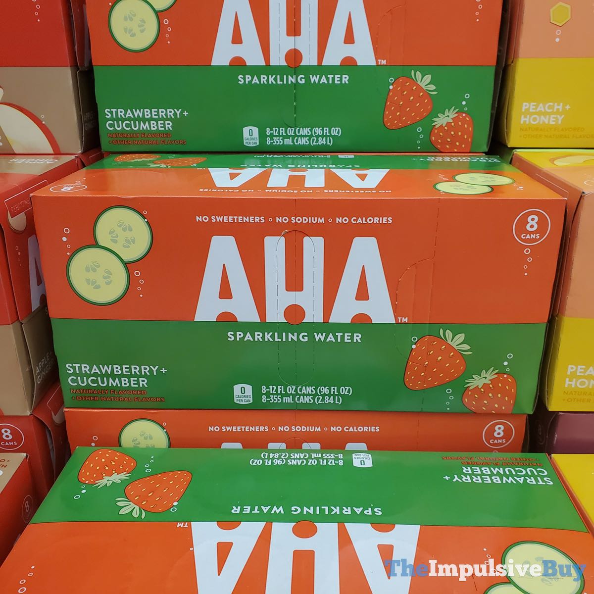 SPOTTED: AHA Sparkling Water from Coca-Cola