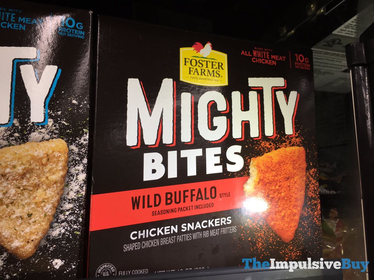 SPOTTED: Foster Farms Mighty Bites Chicken Snackers