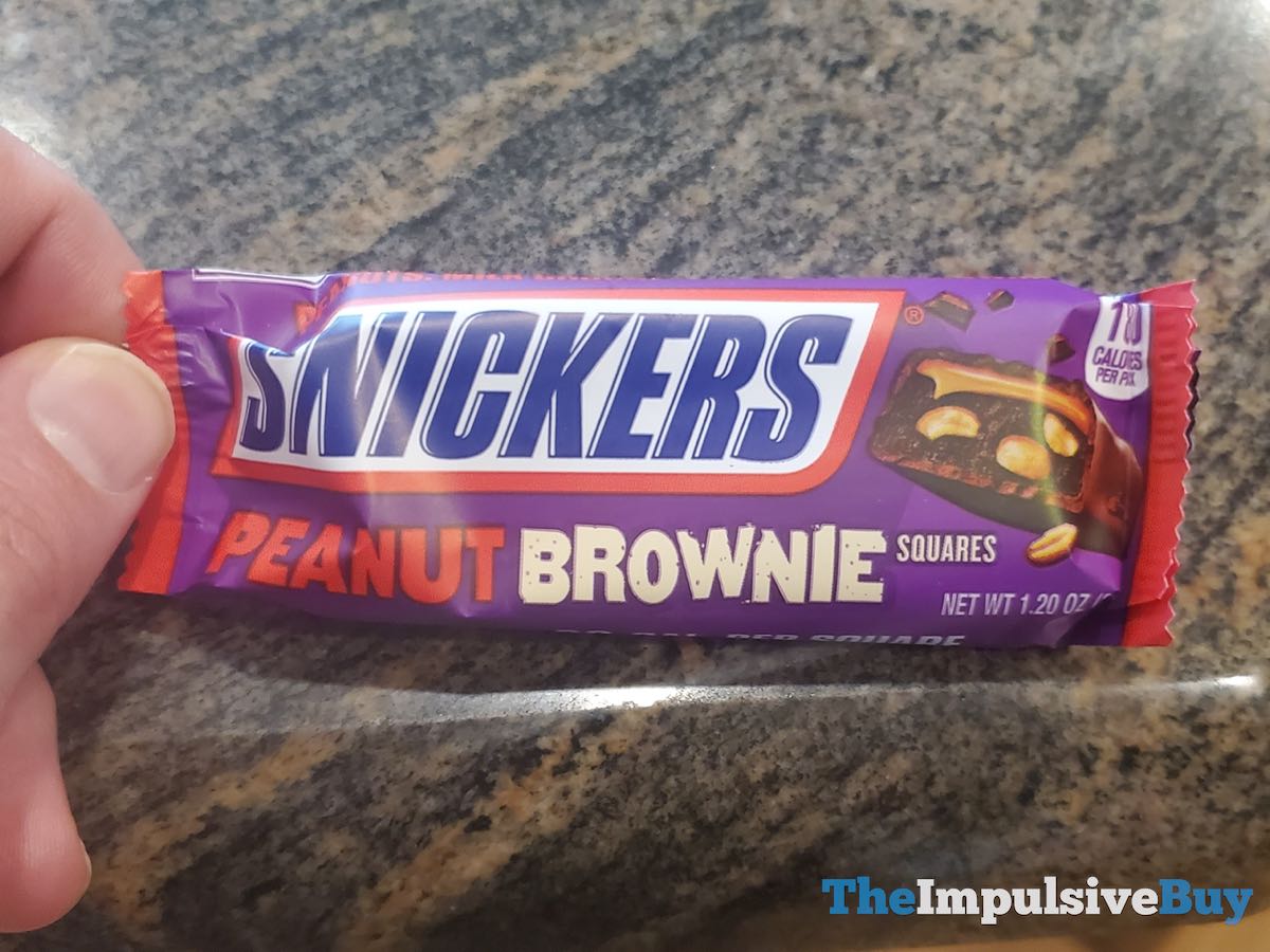 SPOTTED: Snickers Peanut Brownie Squares