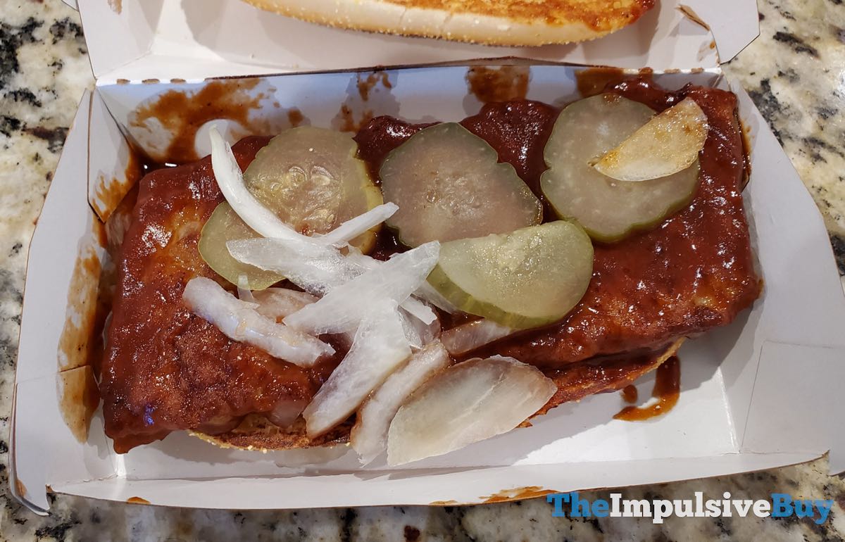 REVIEW: McDonald’s McRib (2020)