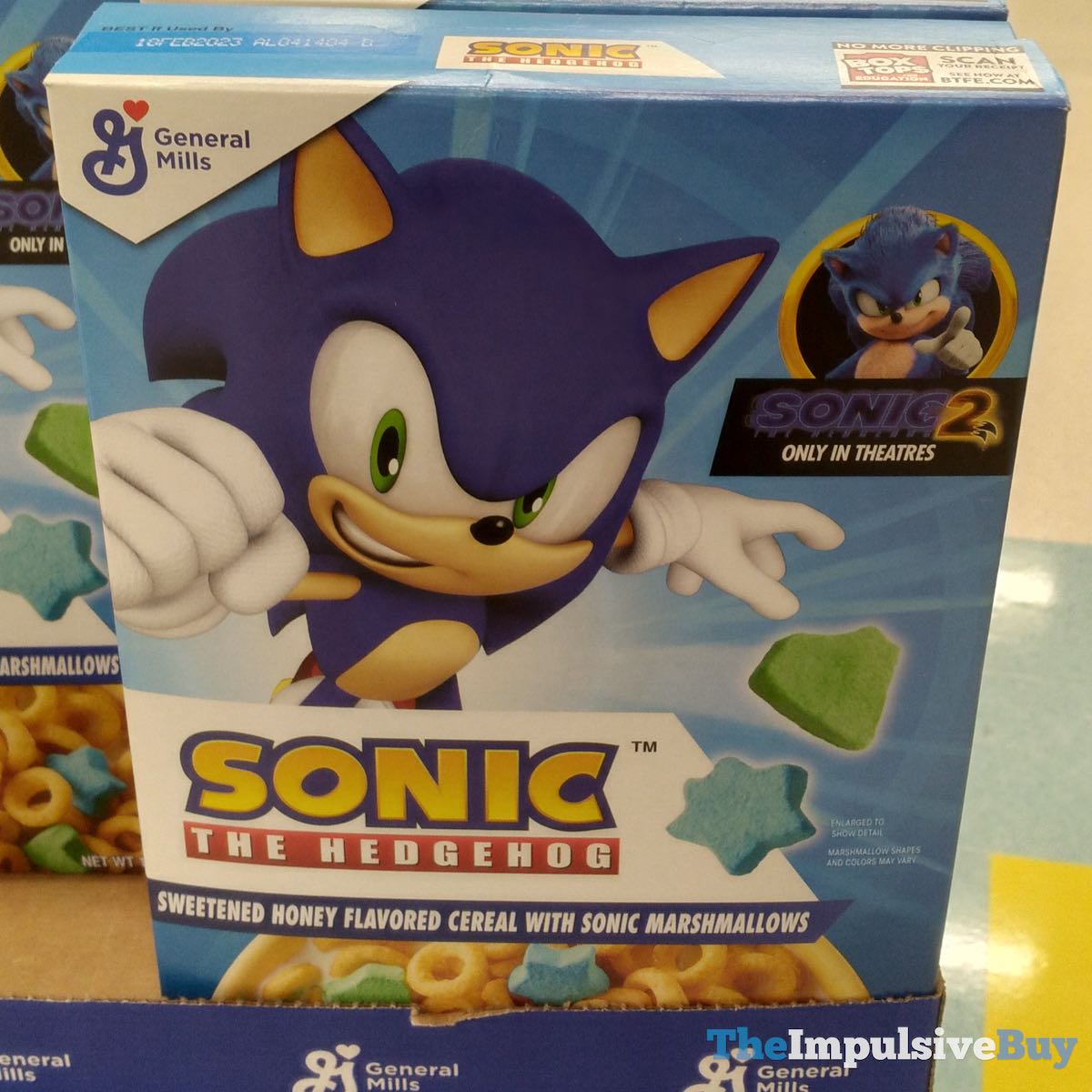 SPOTTED: Sonic the Hedgehog Cereal