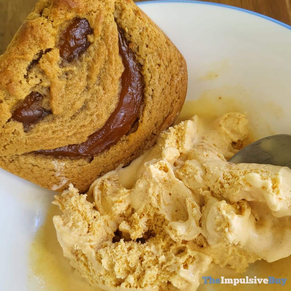 REVIEW: Little Debbie Pumpkin Delights Ice Cream