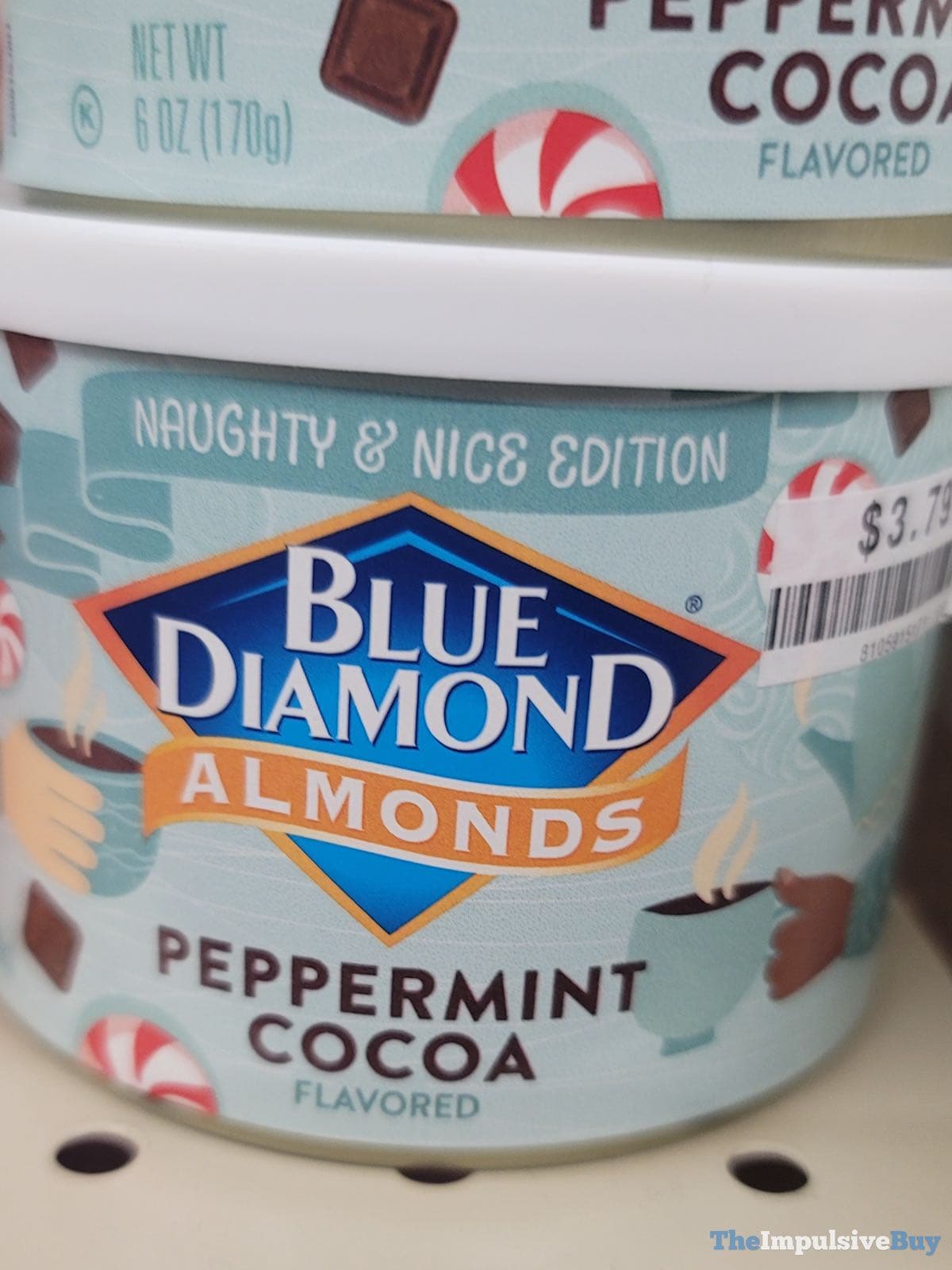 SPOTTED: Blue Diamond Snickerdoodle and Peppermint Cocoa Almonds