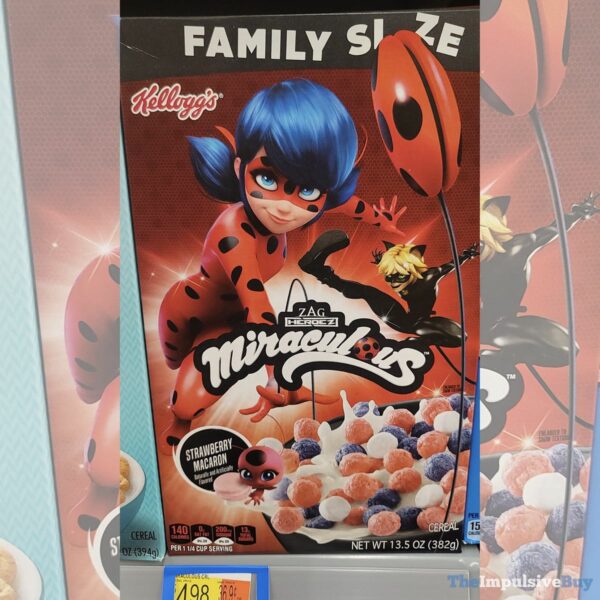 SPOTTED: Kellogg’s Zag Heroez Miraculous Strawberry Macaron Cereal