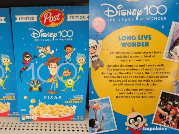 SPOTTED: Limited Edition Post Disney 100 Years of Wonder Confetti Cake ...