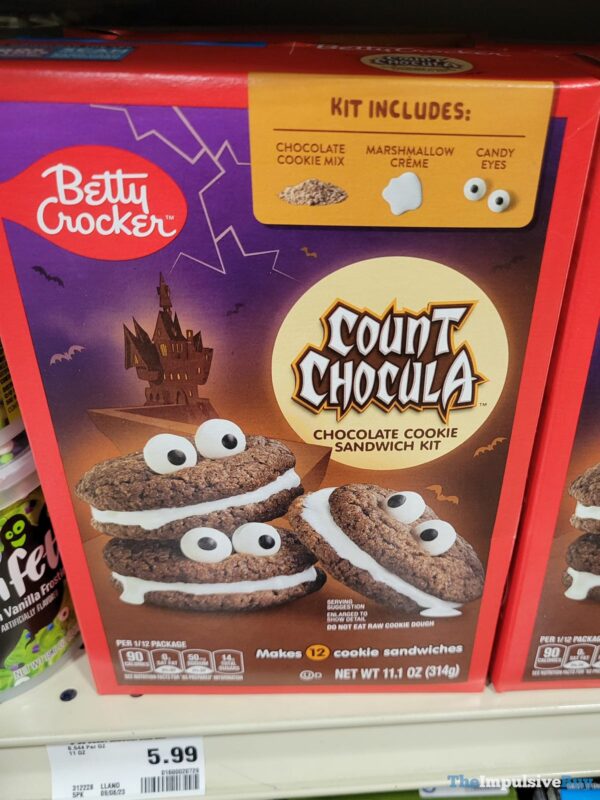 SPOTTED: Betty Crocker Count Chocula Chocolate Cookie Sandwich Kit