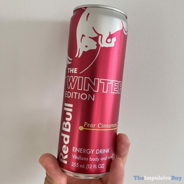 SPOTTED: Red Bull Winter Edition Pear Cinnamon Energy Drink