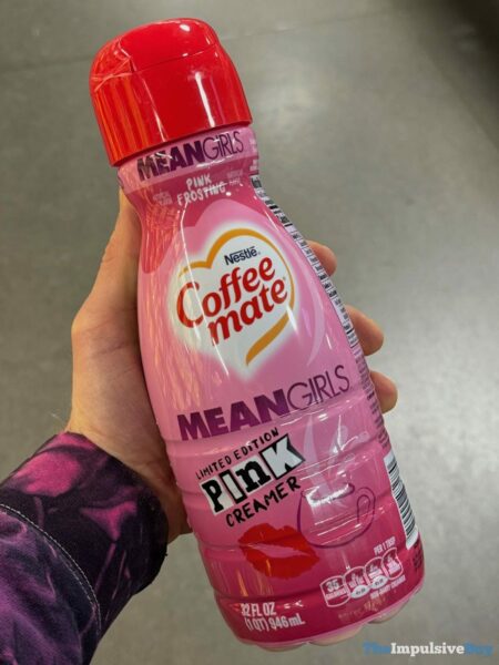 SPOTTED: Nestle Coffee Mate Mean Girls Pink Frosting Creamer