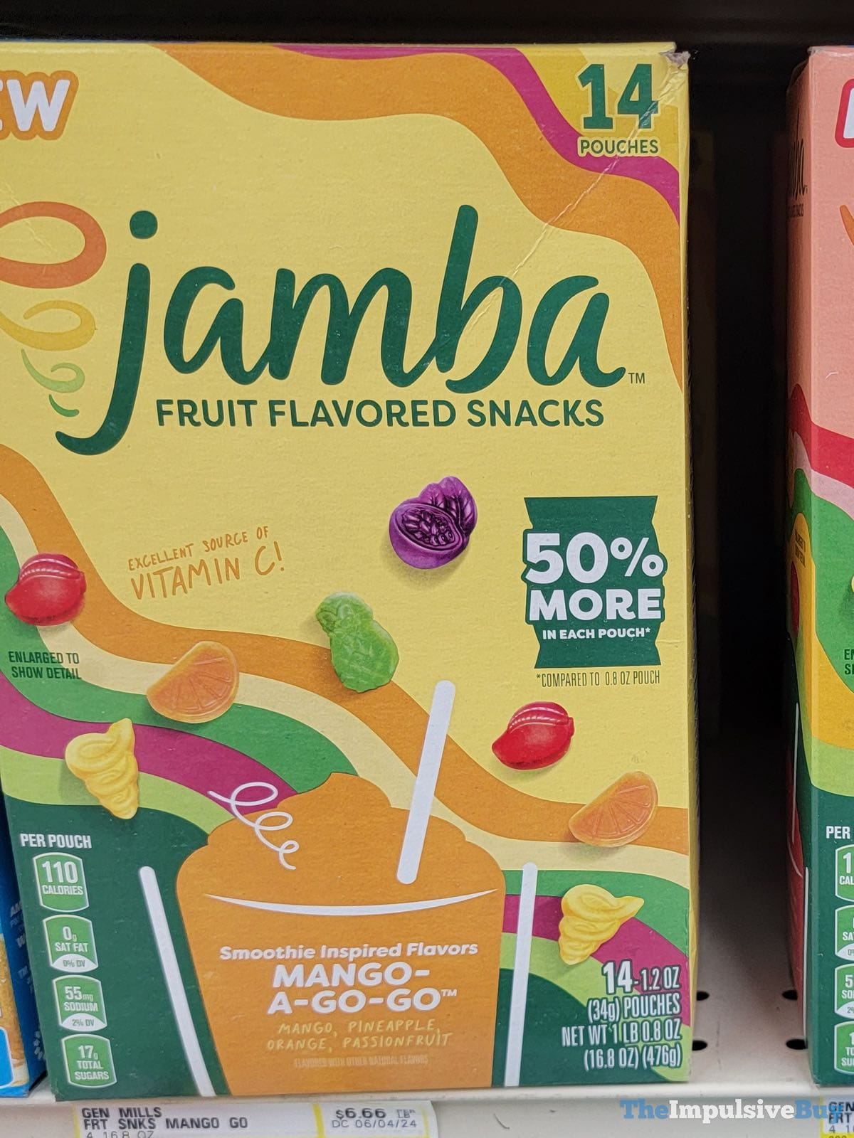 SPOTTED: Jamba Strawberry Surf Rider Fruit Flavored Snacks