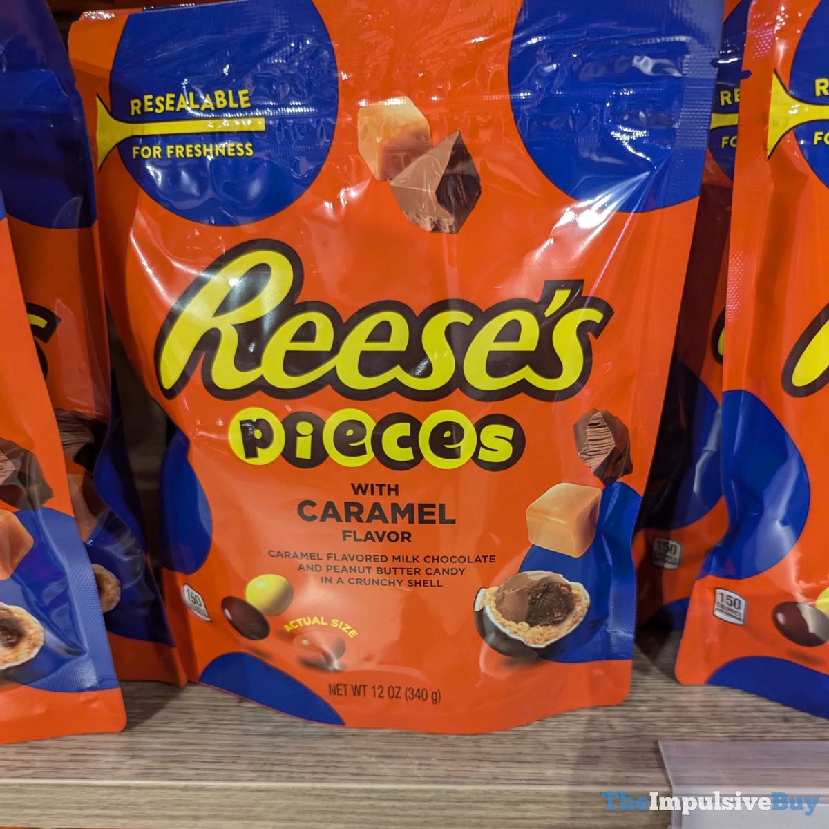 SPOTTED: Reese’s Pieces with Chocolate Cookie and with Caramel Flavor