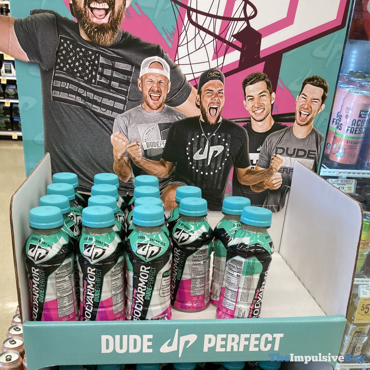 SPOTTED: Bodyarmor Dude Perfect Cherry Berry Ice