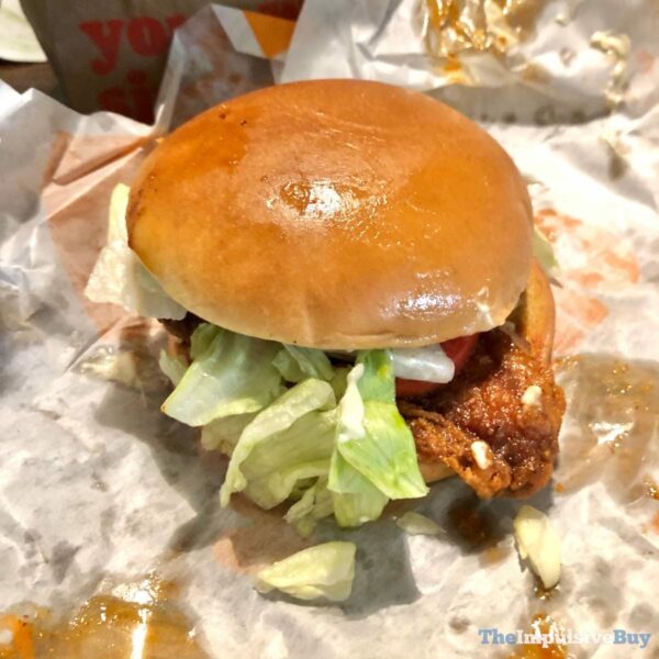REVIEW: Burger King Fiery Bacon Royal Crispy Chicken Sandwich