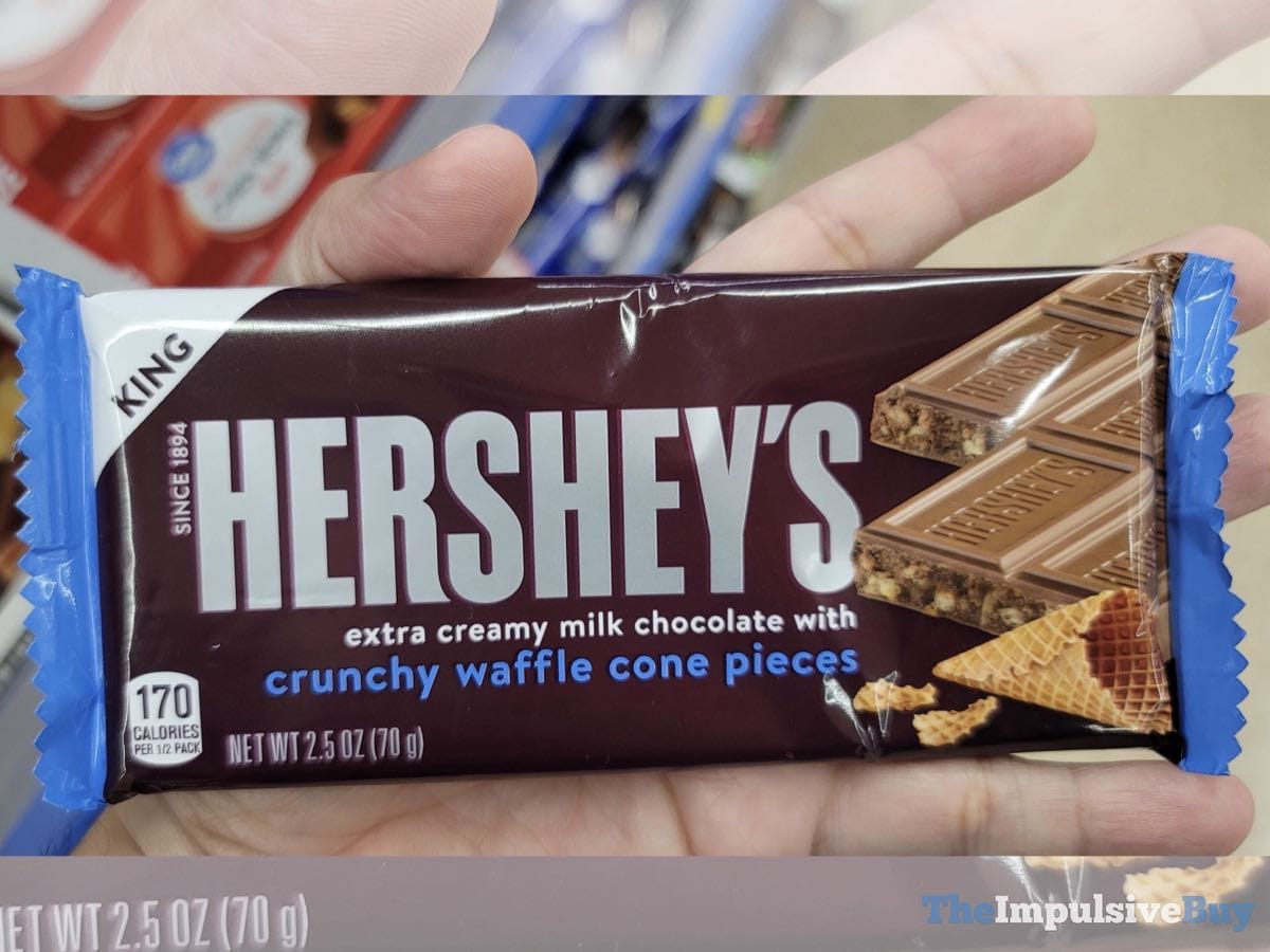 SPOTTED: Hershey's Crunchy Waffles Cone Items Bar - Street Food Spectacle