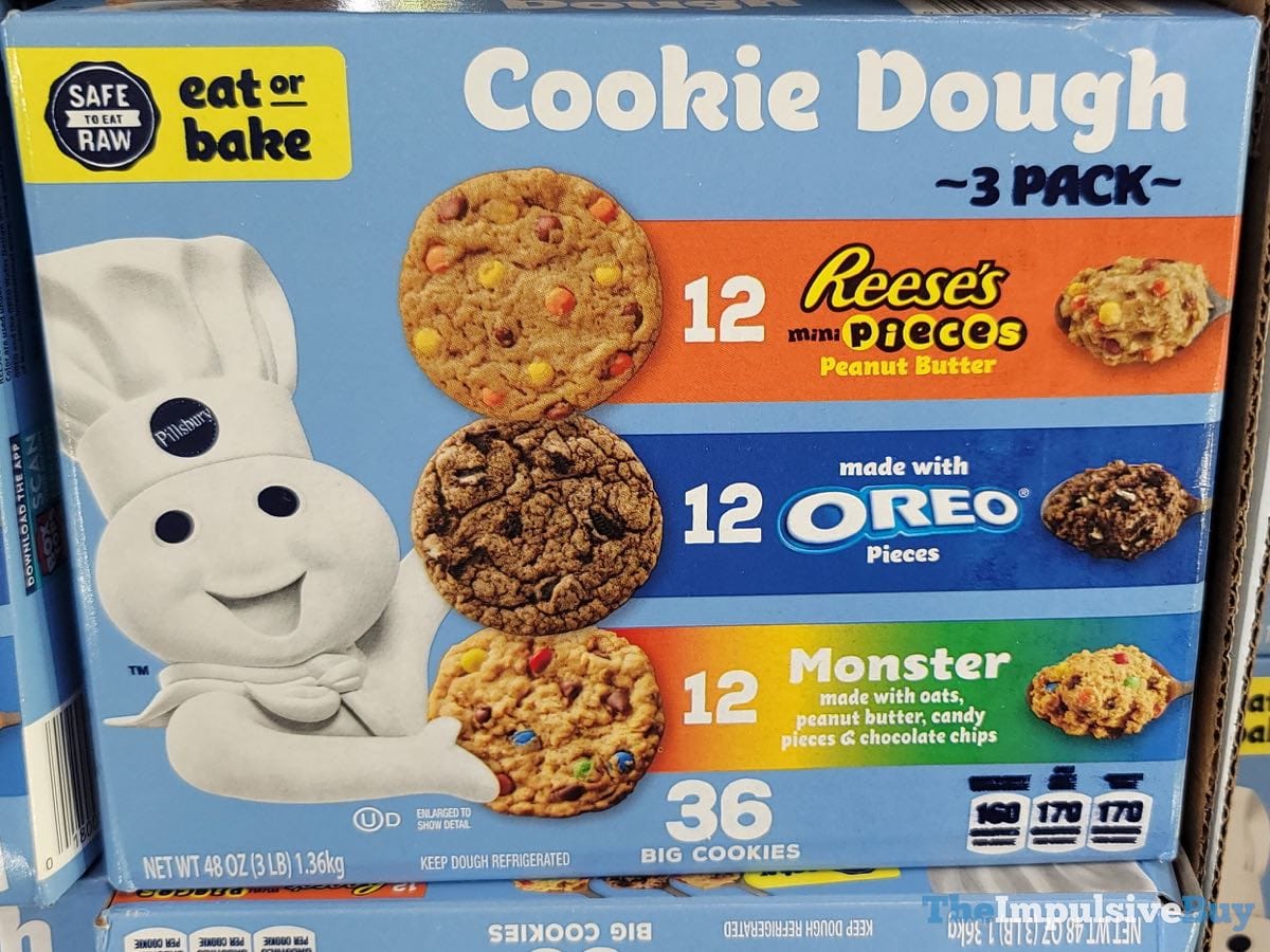 SPOTTED: Pillsbury Cookie Dough 3-Pack
