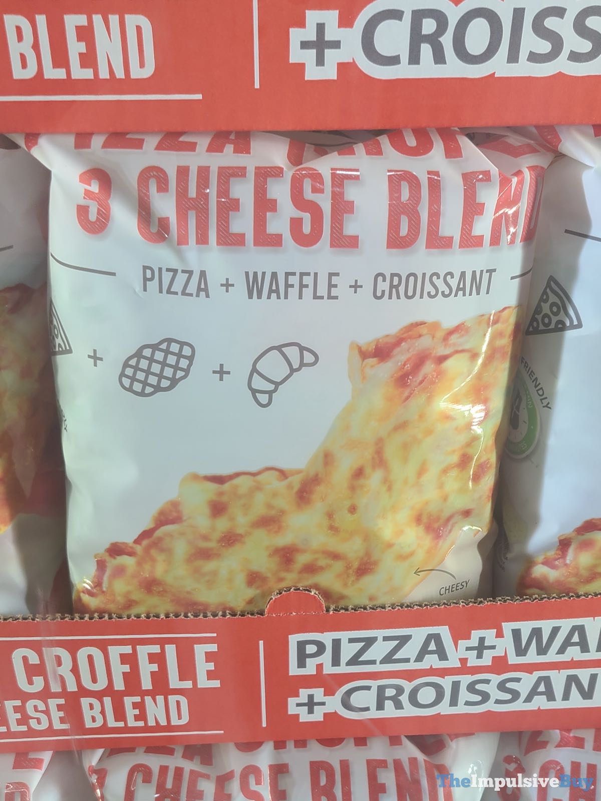 SPOTTED: Pizza Croffle 3 Cheese Mix - Street Food Spectacle