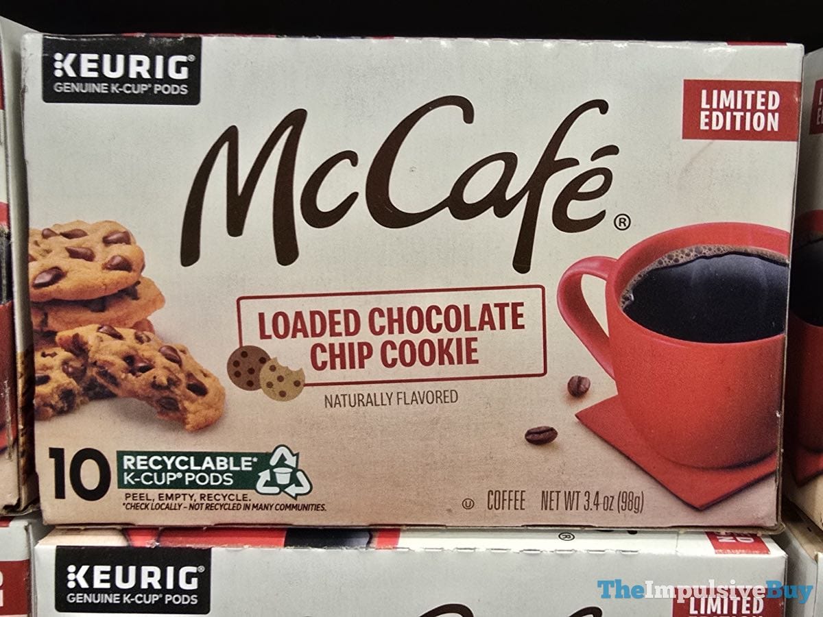 SPOTTED: McCafe Loaded Chocolate Chip Cookie K-Cups