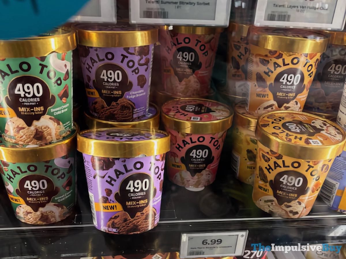 SPOTTED: Halo Top Mix-Ins Ice Cream
