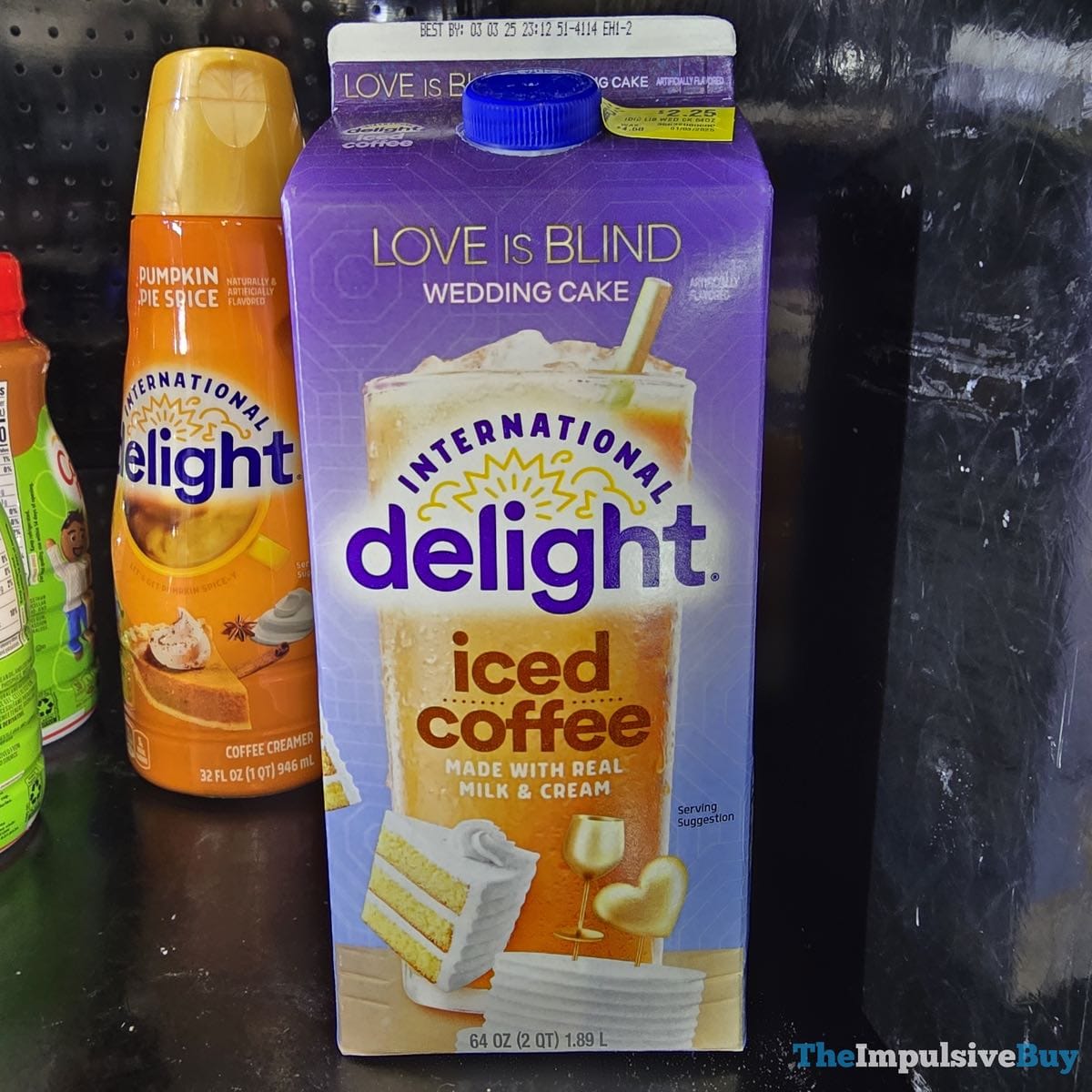 SPOTTED: International Delight Love is Blind Wedding Cake Iced Coffee