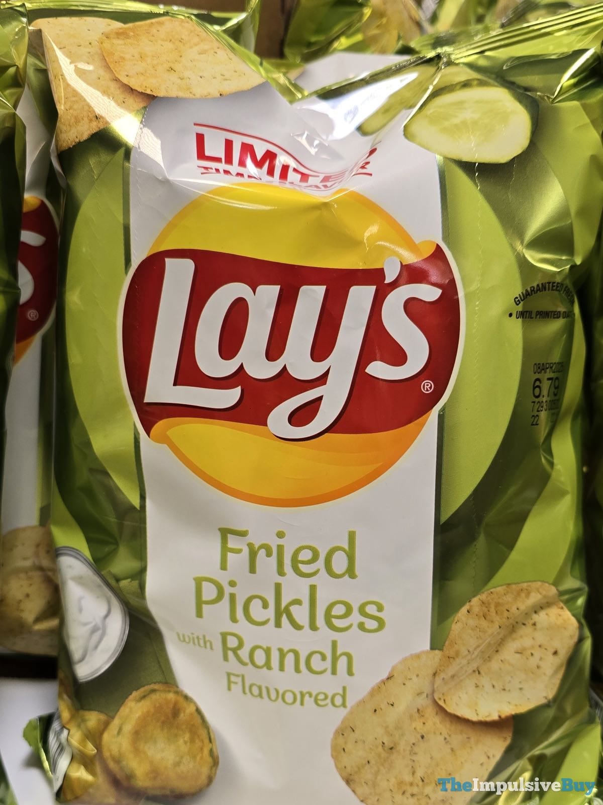 BACK ON SHELVES: Lay’s Fried Pickles with Ranch Potato Chips (2025)