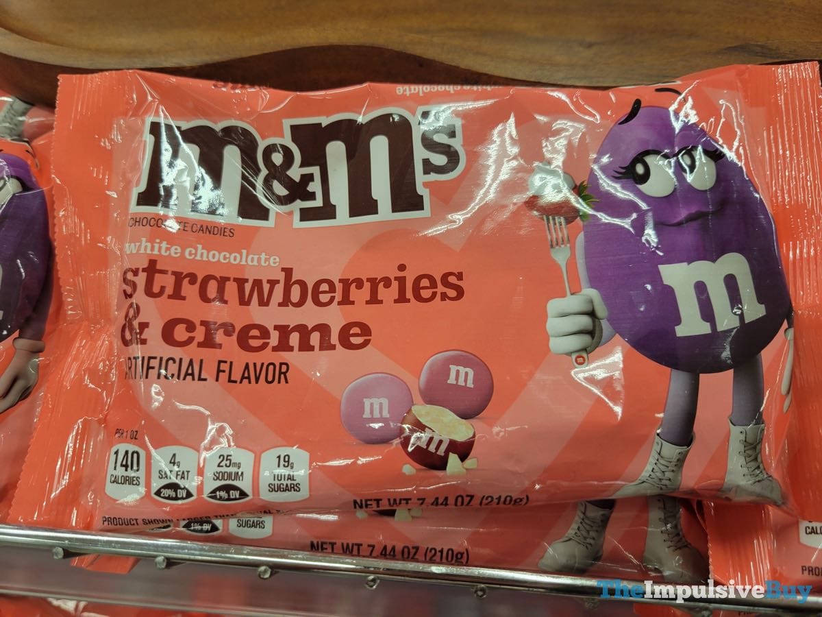 SPOTTED: M&M’s White Chocolate Strawberries & Creme