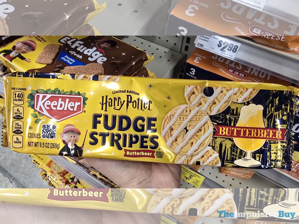 Keebler Harry Potter Butterbeer Fudge Stripes – The Impulsive Purchase ...