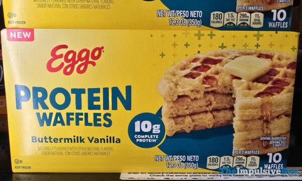 SPOTTED: Eggo Buttermilk Vanilla Protein Waffles