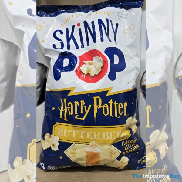 SPOTTED: Limited Edition Skinny Pop Harry Potter Butterbeer Popcorn