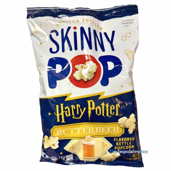 REVIEW: Skinny Pop Harry Potter Butterbeer Popcorn
