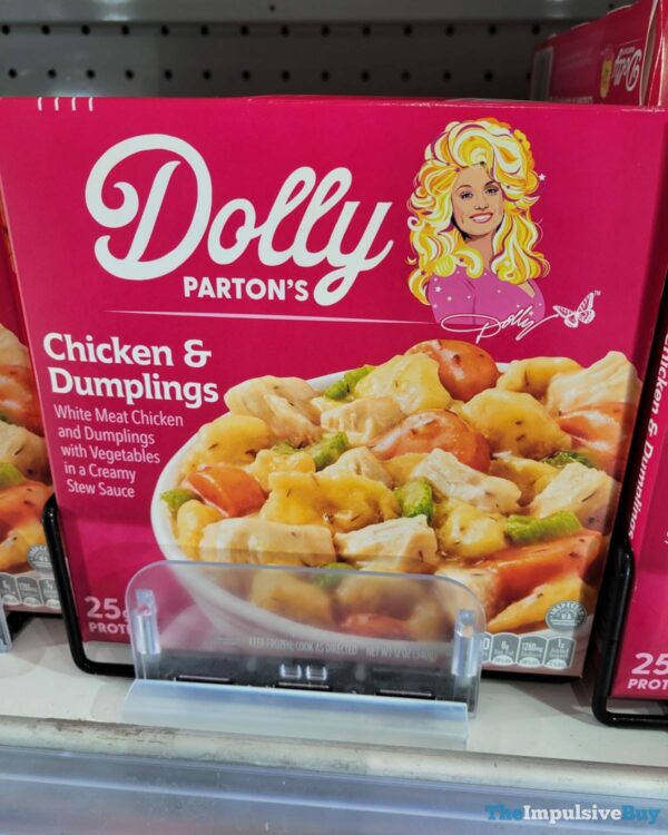 SPOTTED: Dolly Parton’s Frozen Entrees
