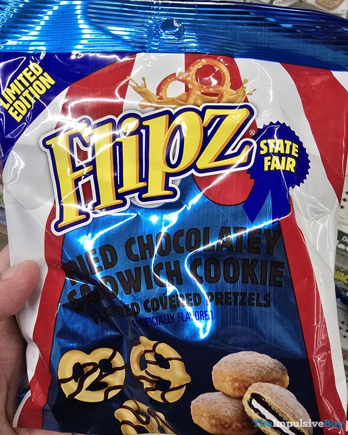 SPOTTED: Flipz State Fair Limited Edition Fried Chocolatey Sandwich ...